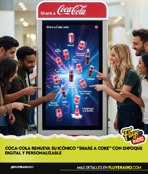 Coca-Cola renueva su icónico “Share a Coke” con enfoque digital y ...